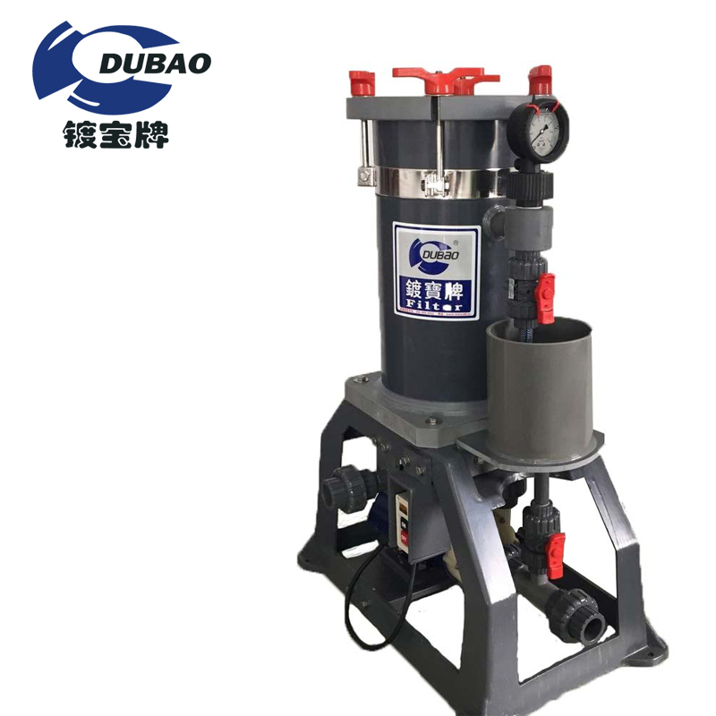 How to clean the liquid filter to ensure efficiency